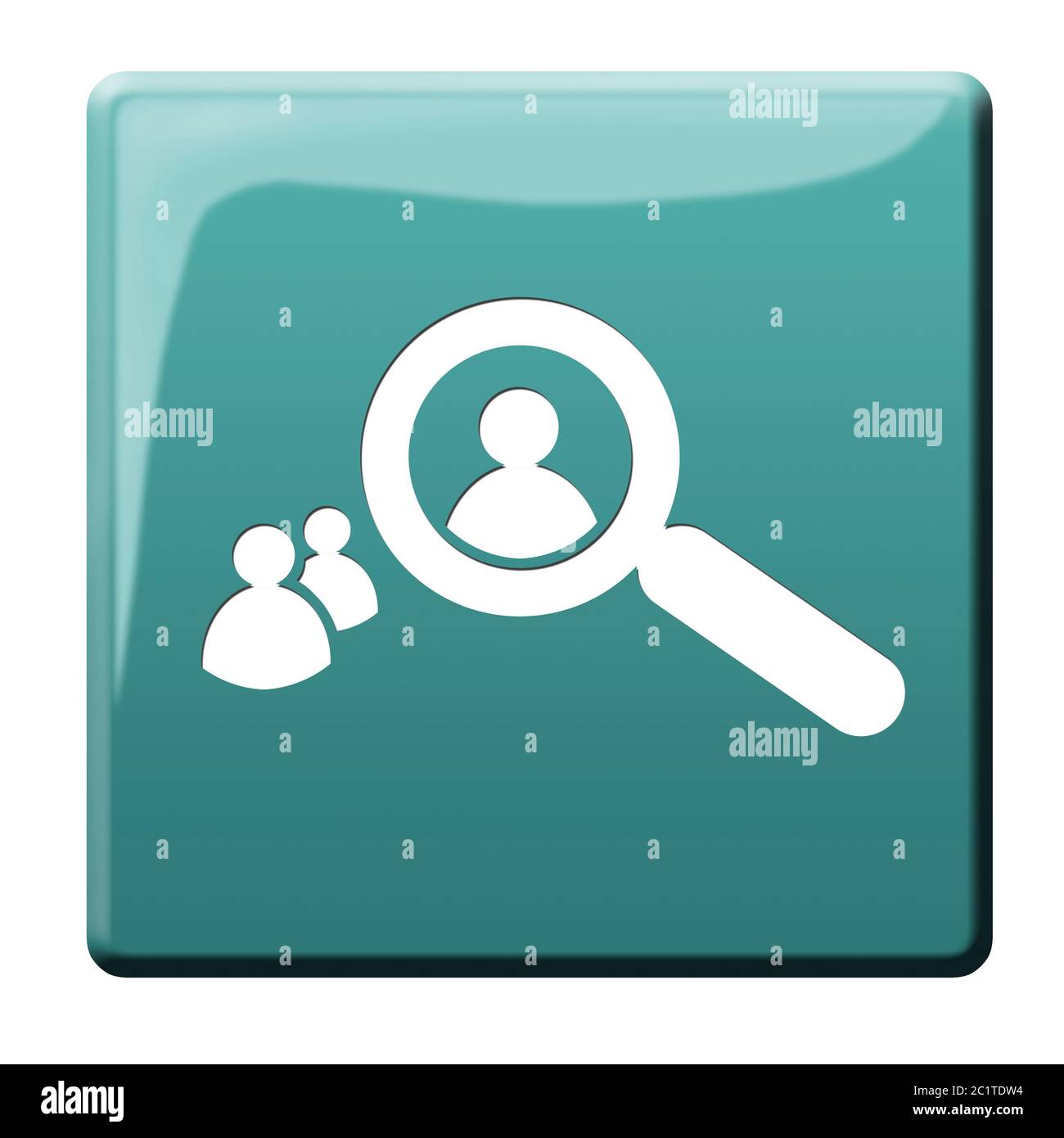 personal search - button Stock Photo - Alamy