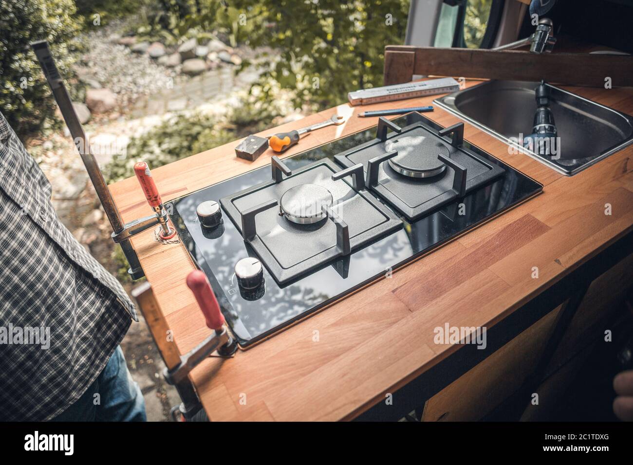 Mobile gas stove hi-res stock photography and images - Alamy