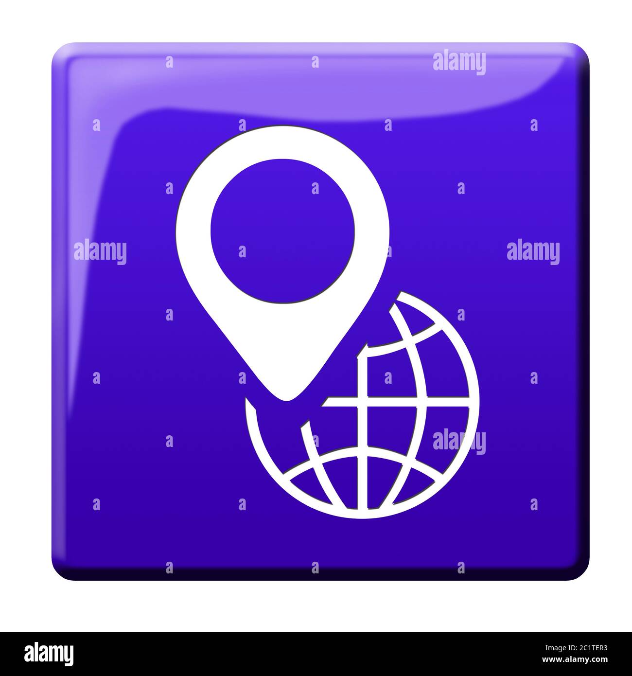 navigation - symbol button Stock Photo - Alamy