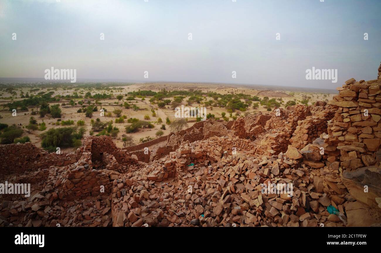 Ruins Of Ancient Ouadane High Resolution Stock Photography and Images ...