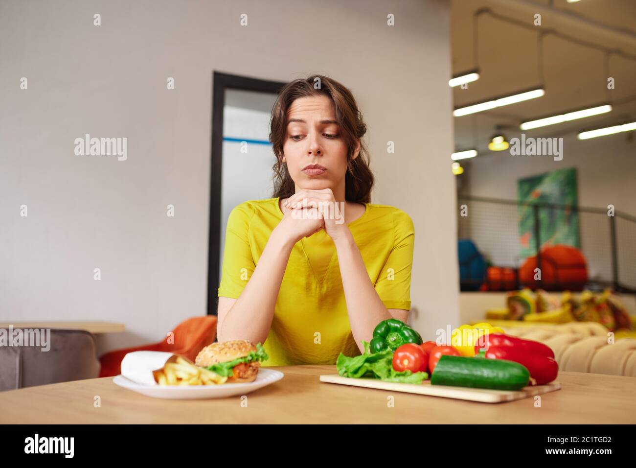 Hesitantly hi-res stock photography and images - Alamy