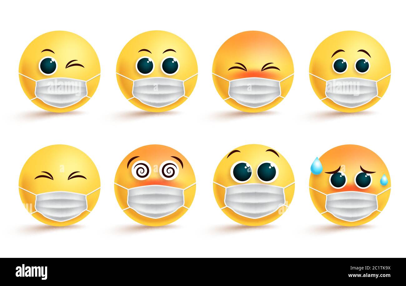Smiley Mask Vector