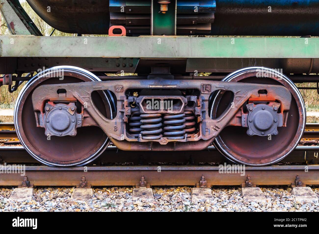 Closeup of train hi-res stock photography and images - Alamy