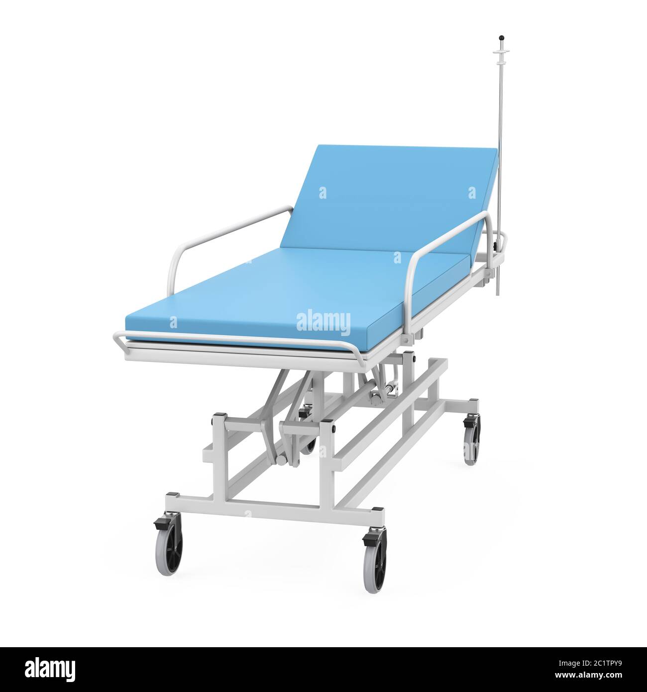 Hospital Bed Isolated Stock Photo - Alamy