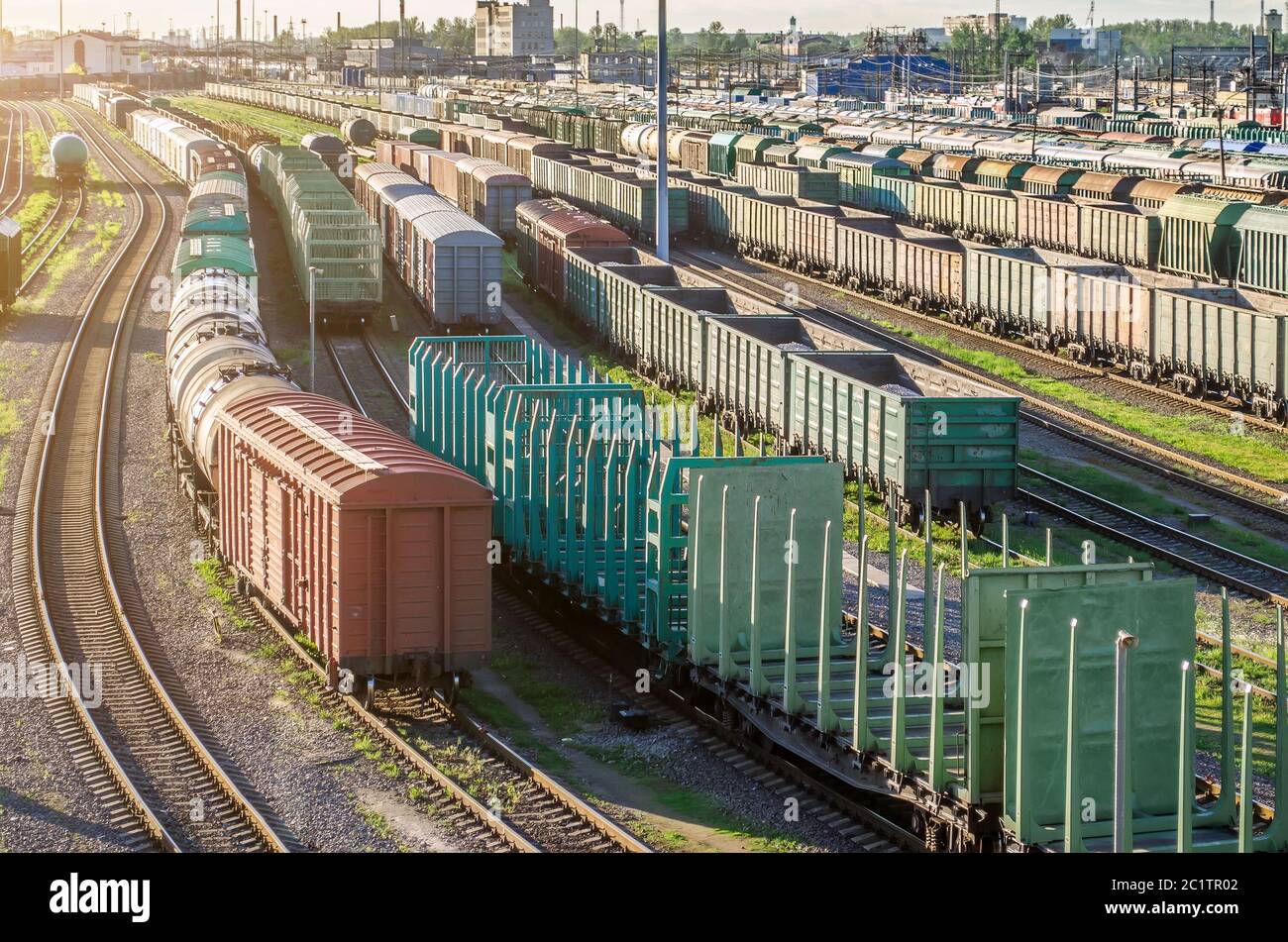 Freight container platform wagon hi-res stock photography and images ...