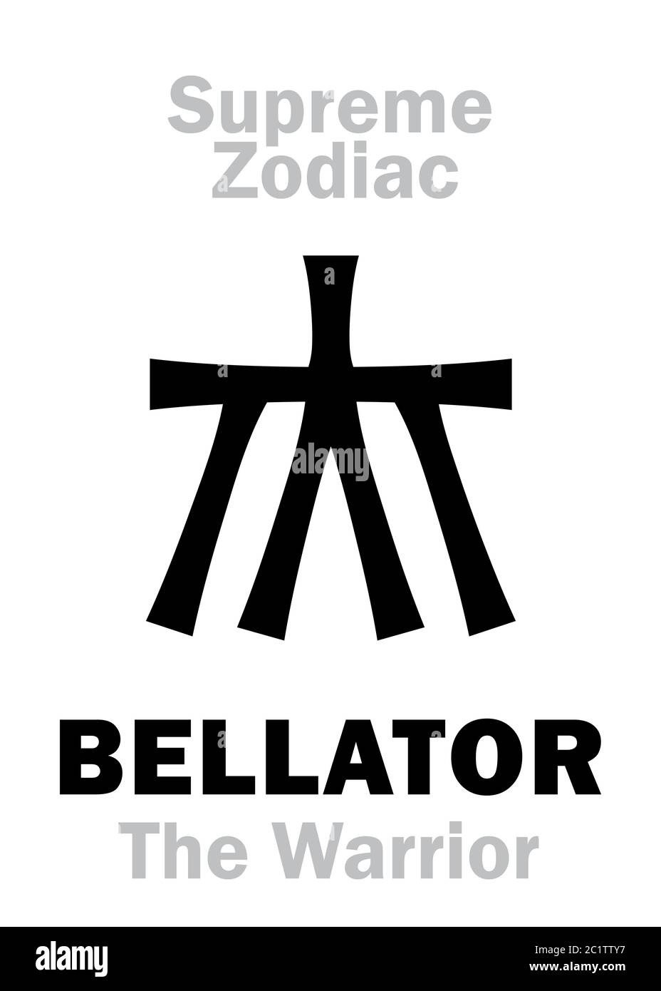 Astrology: Supreme Zodiac: BELLATOR (The Warrior / The Knight ...