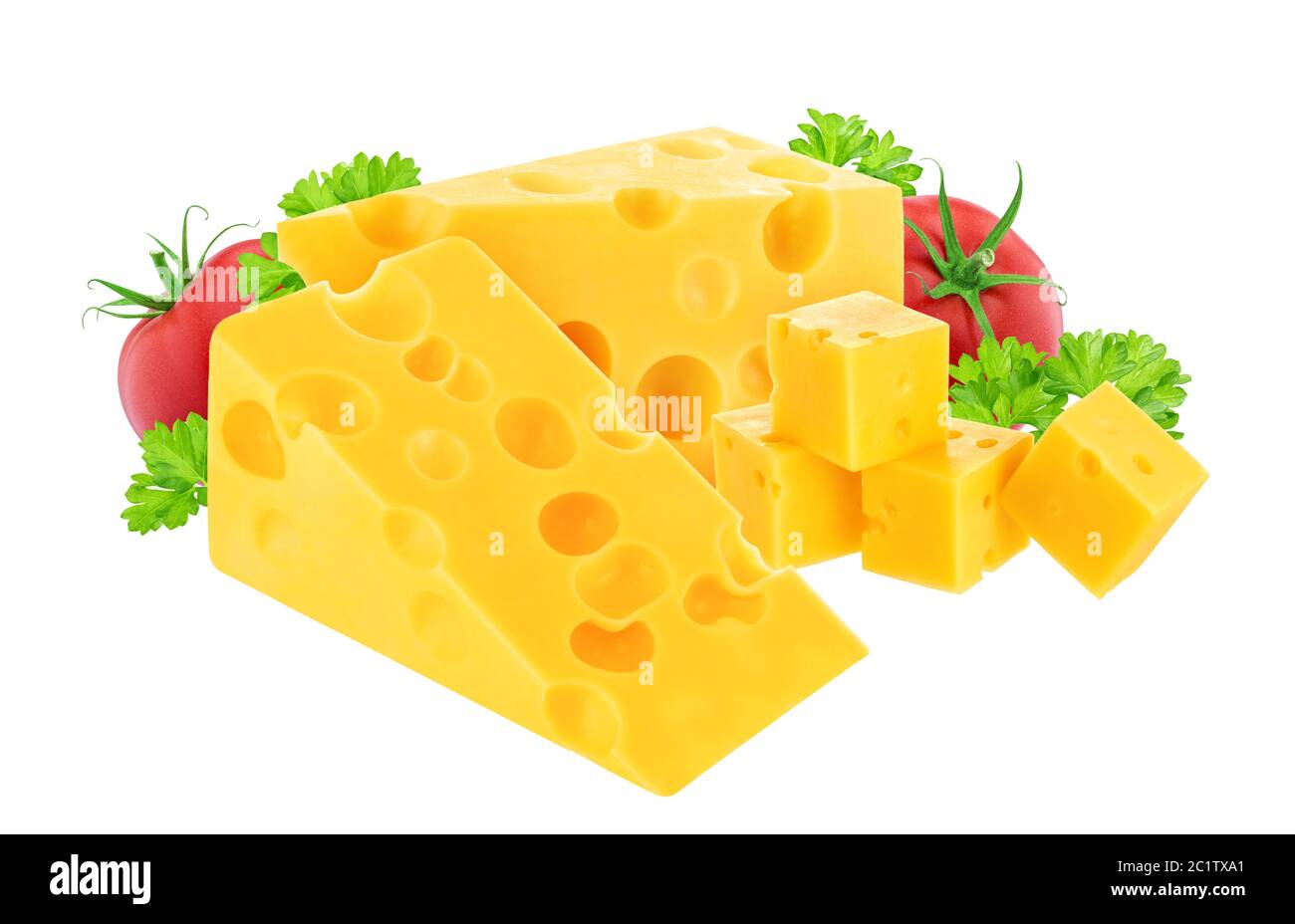 Cheese isolated on white background Stock Photo - Alamy