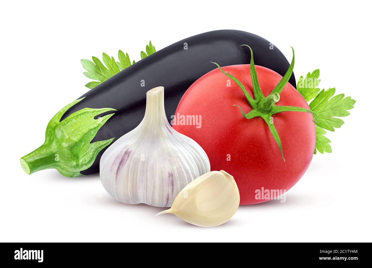 Fresh vegetables isolated on white background Stock Photo - Alamy
