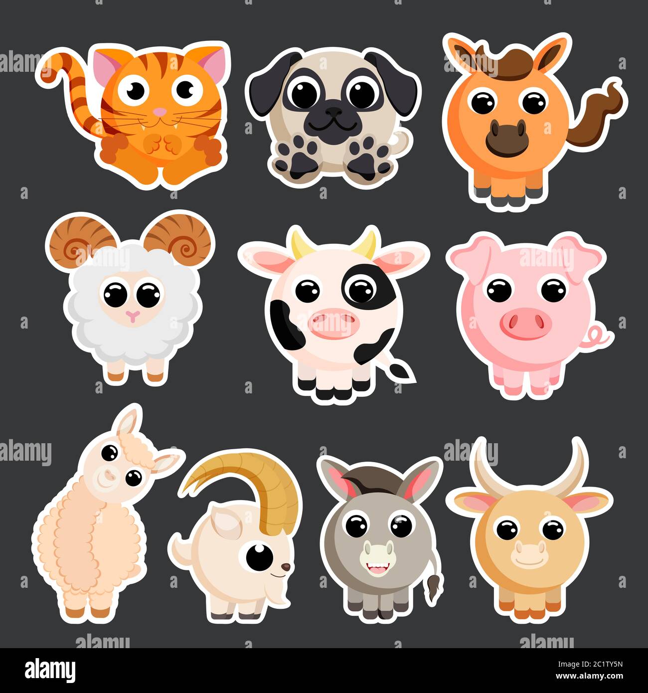 Paper, Party & Kids Craft Supplies & Tools Same sticker Pet sticker set ...