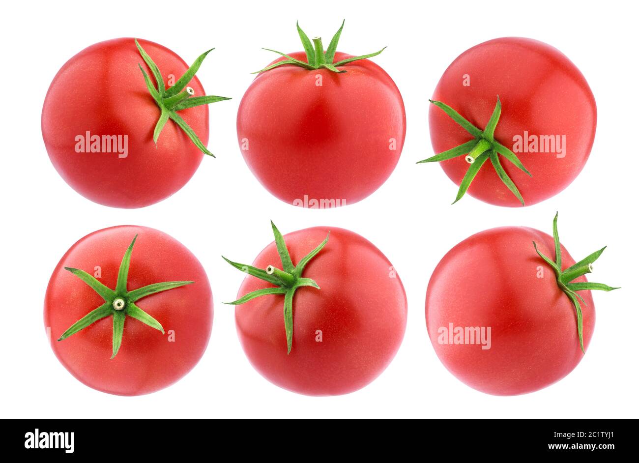 Tomatoes isolated on white background, collection Stock Photo - Alamy