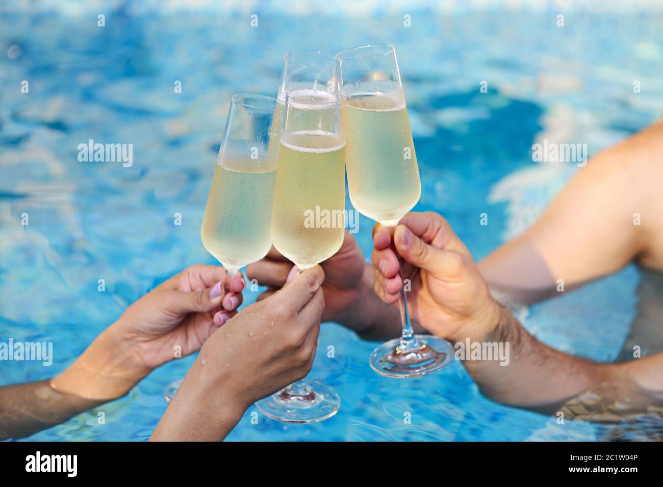 Pool party male hi-res stock photography and images - Alamy