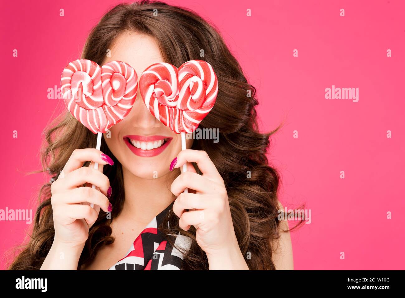 Woman sweet face portrait hi-res stock photography and images - Alamy