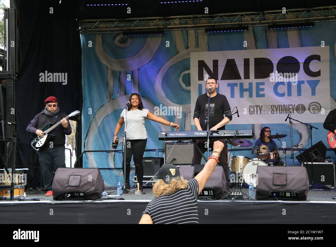 Pictured: the Green Hand Band perform Stock Photo - Alamy