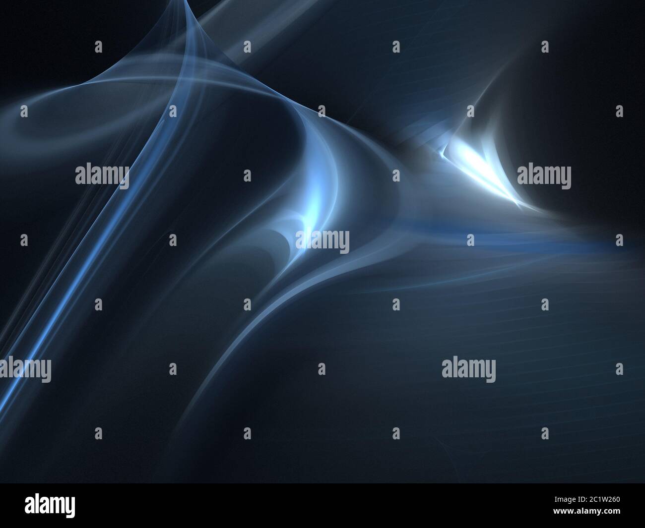 Light waves background. Beautiful fractal light effect abstract Stock ...