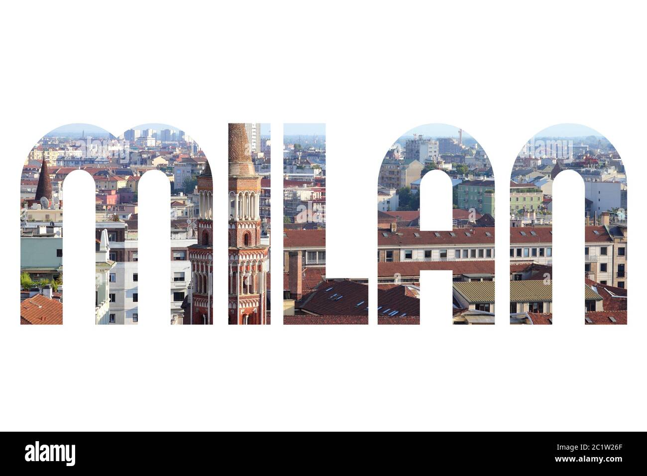 Colorful city name sign Cut Out Stock Images & Pictures - Alamy