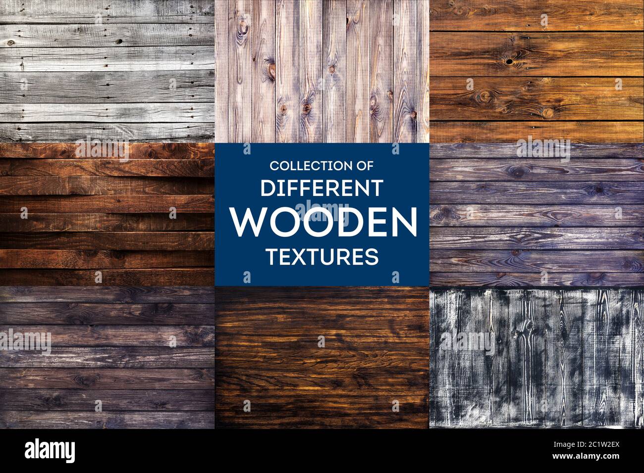 Wooden background or texture with natural pattern, collection Stock ...