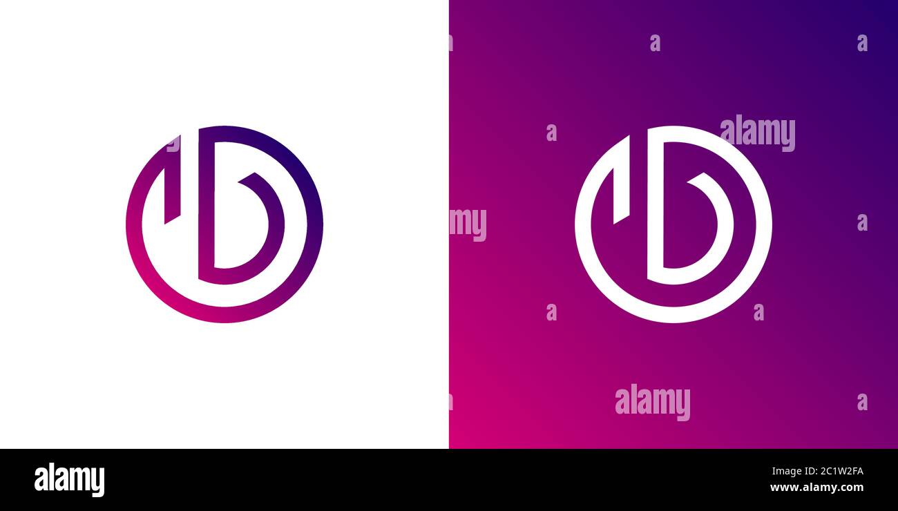 Letter d inside Stock Vector Images - Alamy