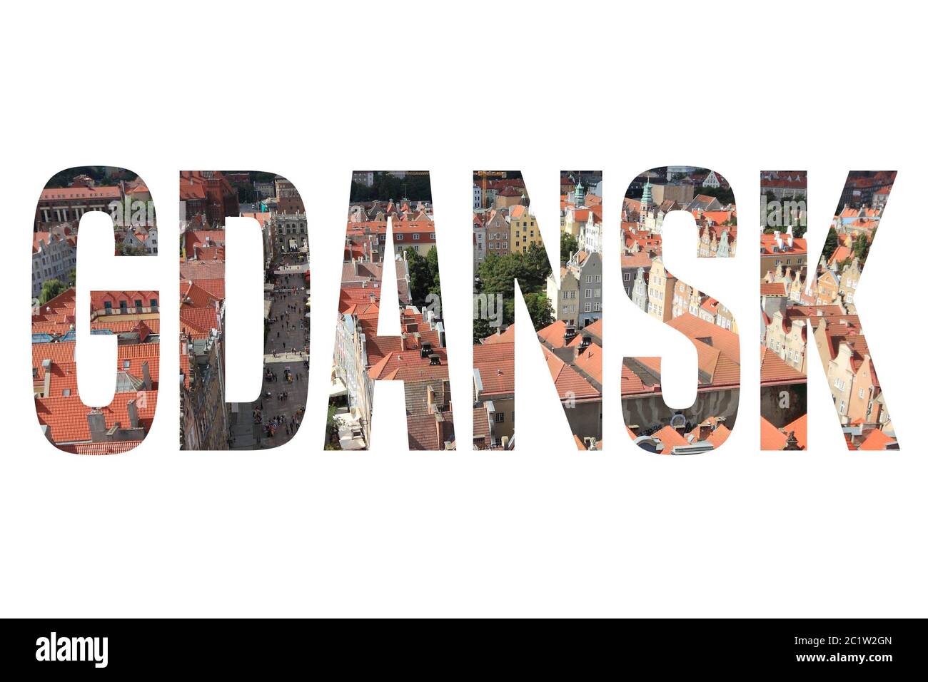 Colorful city name sign Cut Out Stock Images & Pictures - Alamy