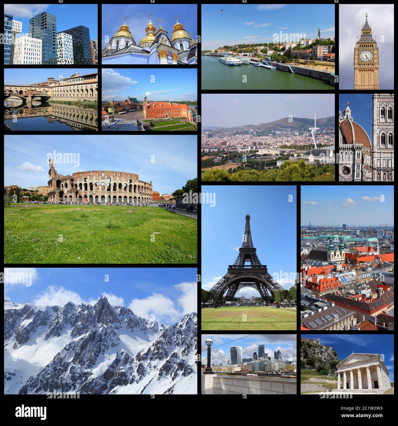 Europe Tour Collage.