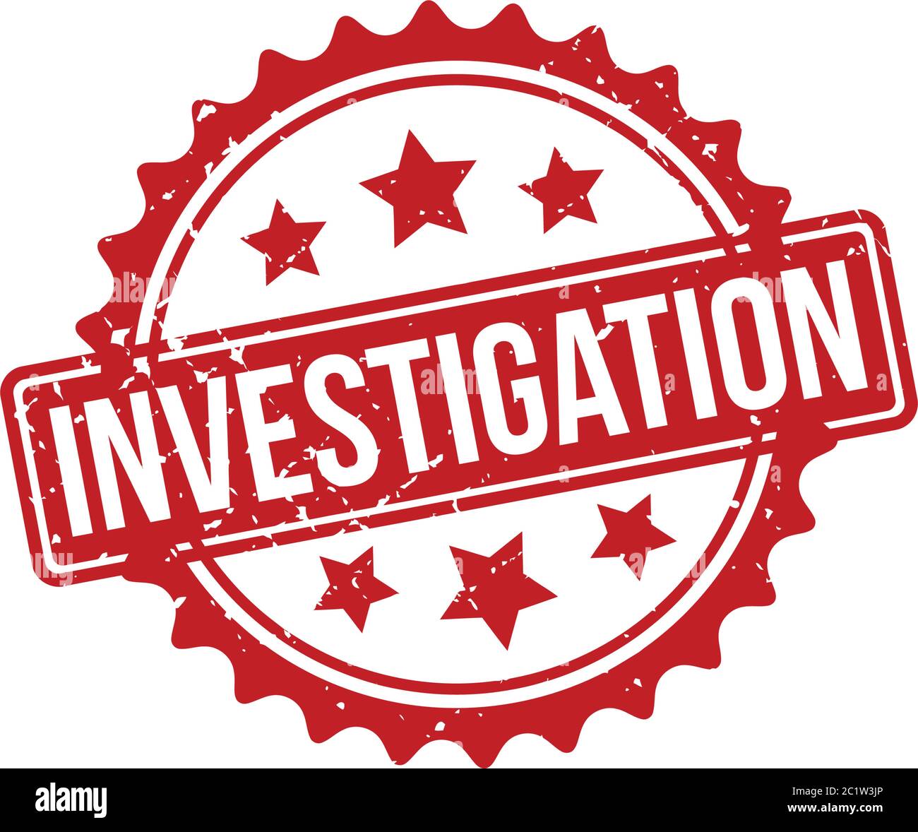 Investigation Rubber Stamp. Investigation Rubber Grunge Stamp Seal ...
