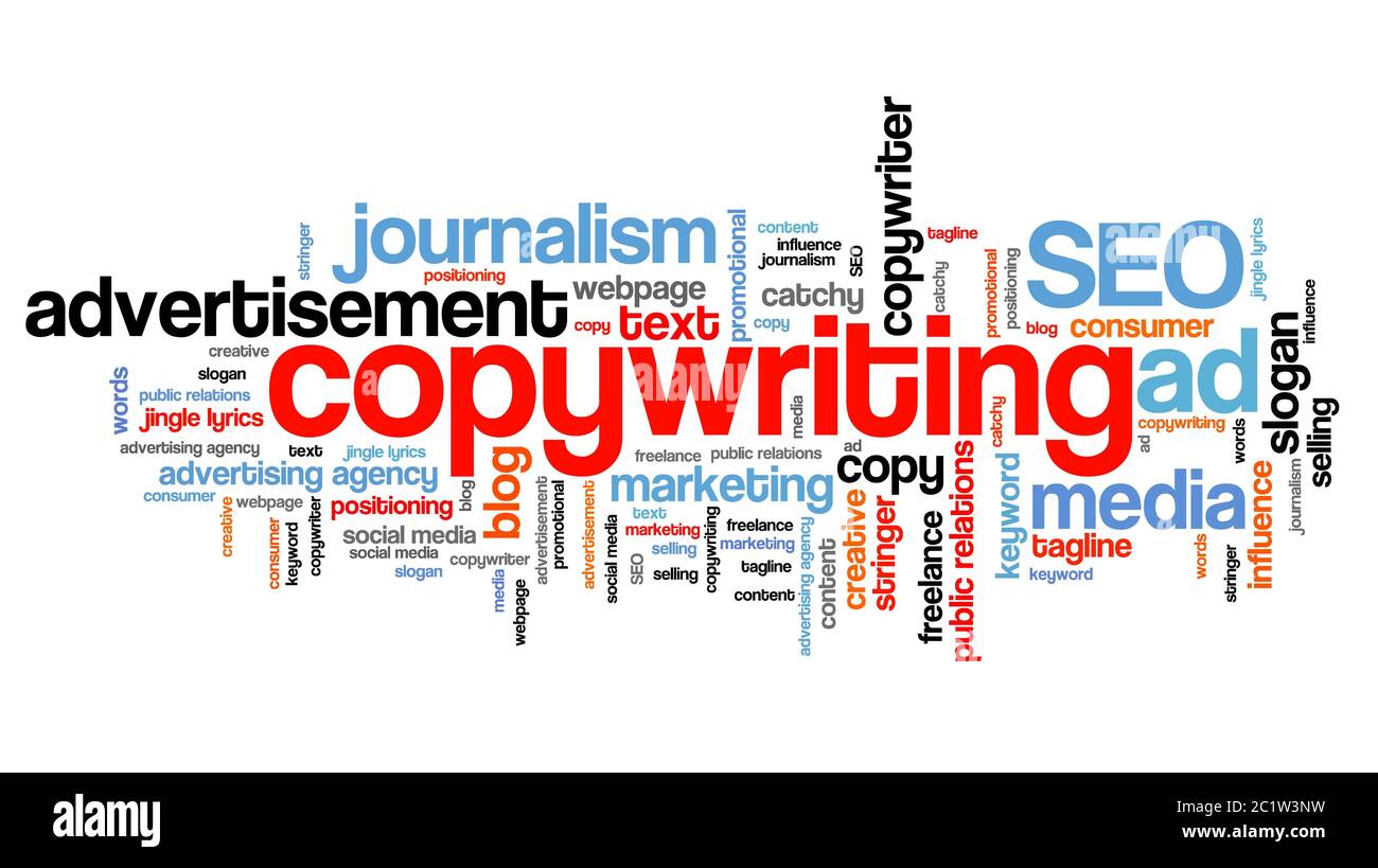 Copywriting - marketing industry issues and concepts tag cloud ...
