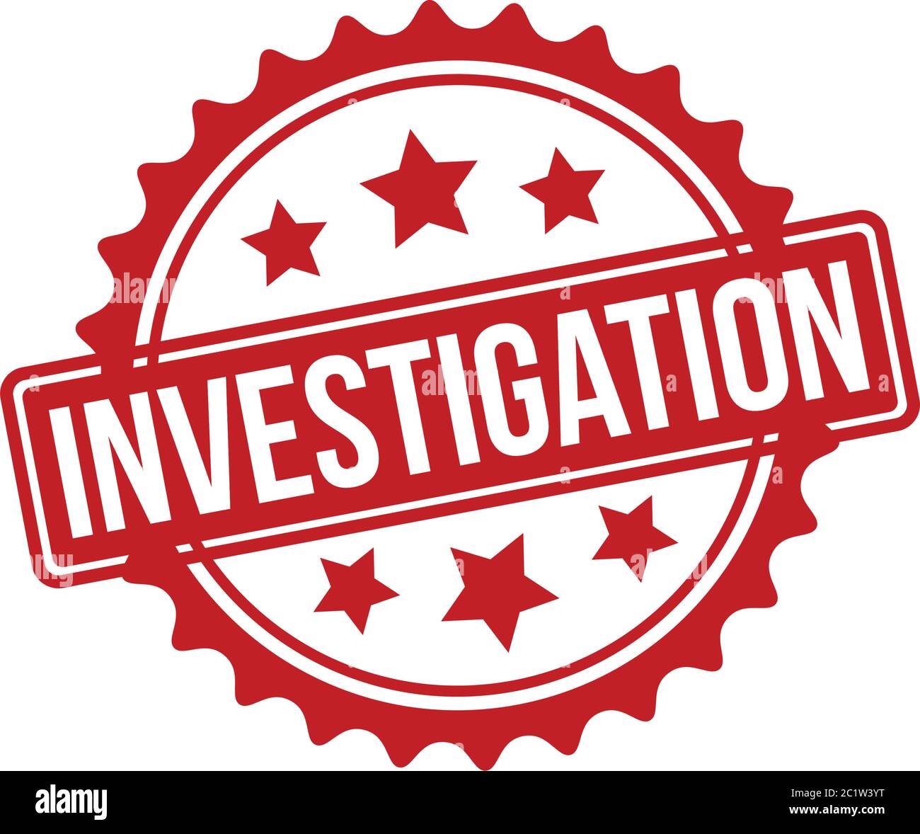 Investigation Rubber Stamp. Investigation Rubber Grunge Stamp Seal ...