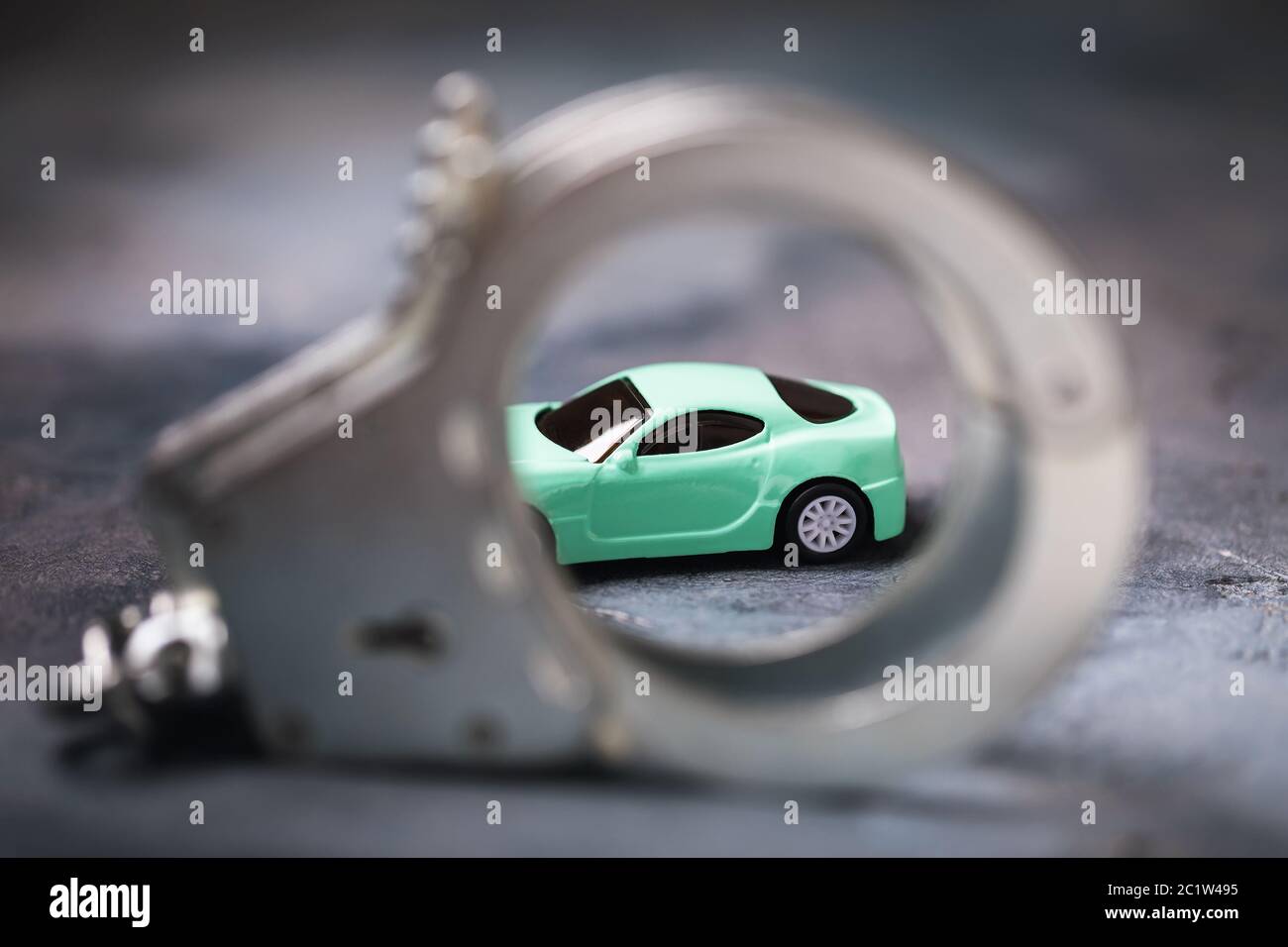 Car handcuffs hi-res stock photography and images - Alamy