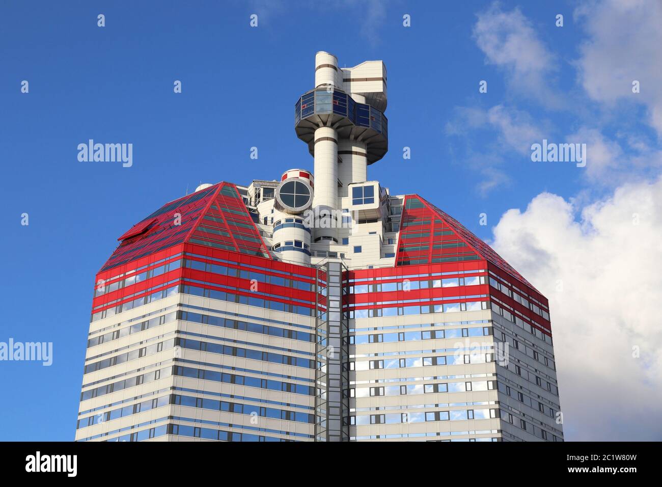 GOTHENBURG, SWEDEN - AUGUST 26, 2018: Lilla Bommen skyscraper in ...