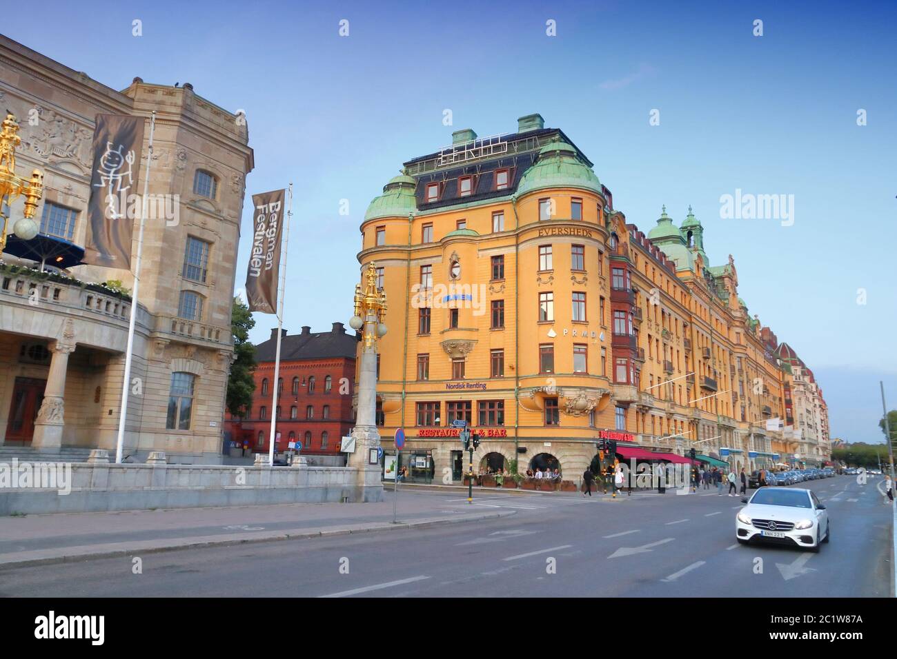 Strandvagen street hi-res stock photography and images - Alamy