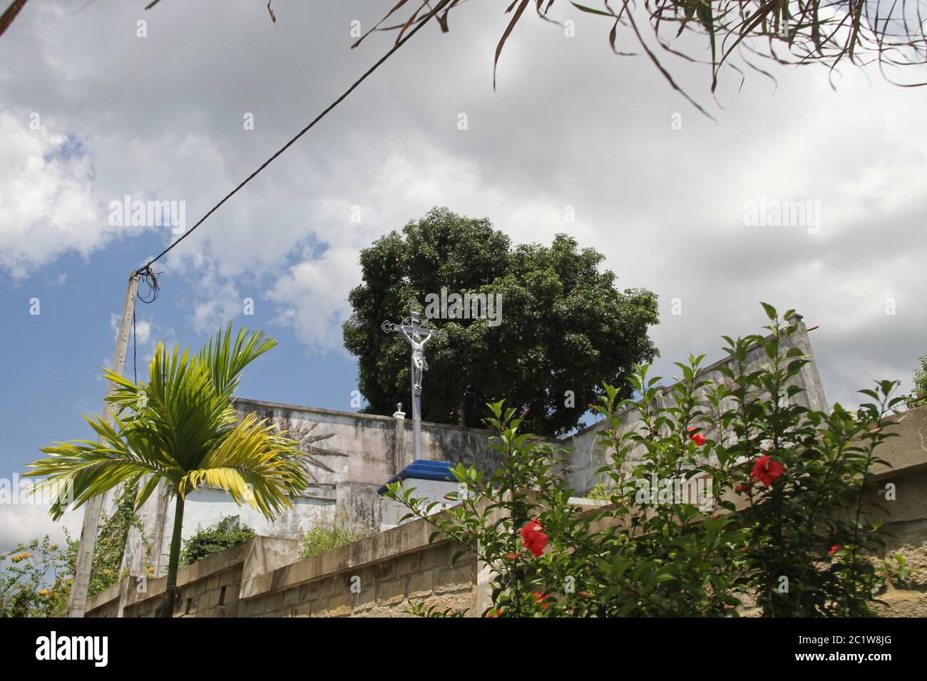 Street scene, Andoany/Hell-Ville City, Nosy Be, Madagascar Stock Photo ...