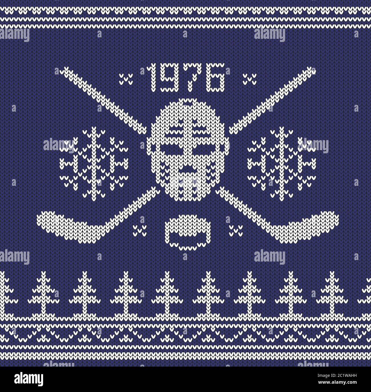 Knitted jumper pattern Stock Vector Image & Art - Alamy