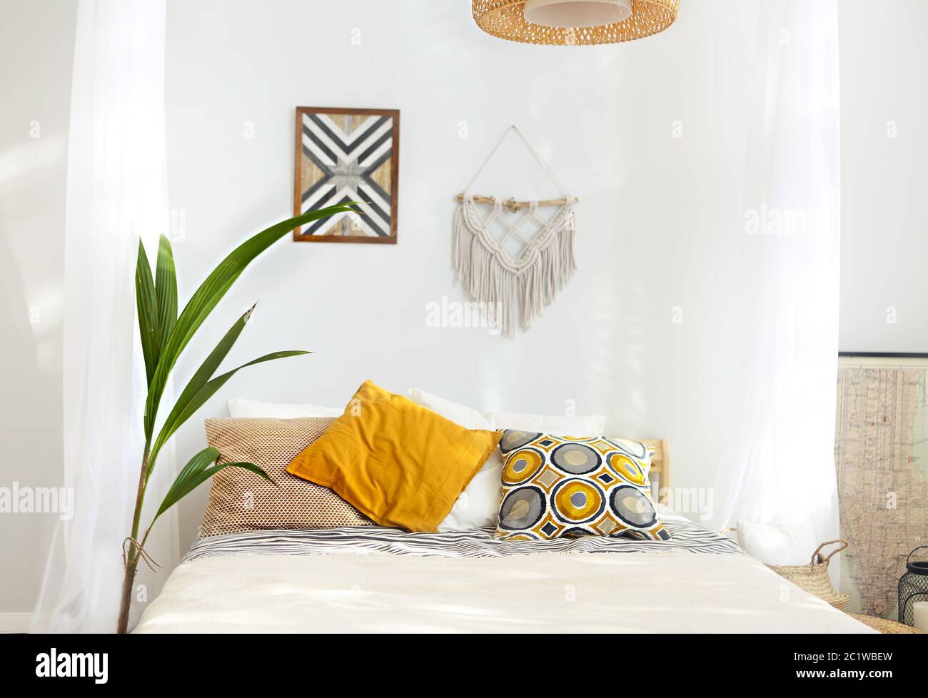 Boho macrame hi-res stock photography and images - Alamy