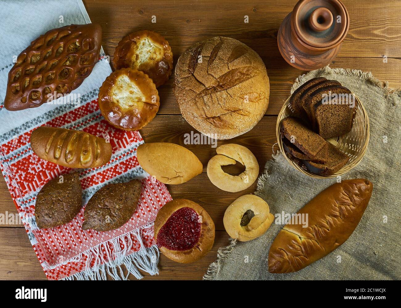 Russian pastry Stock Photo - Alamy