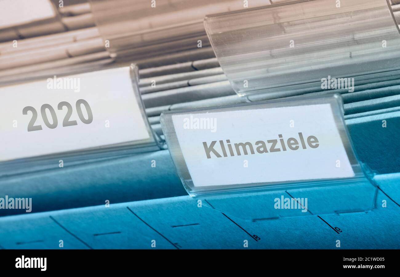 climate target - a symbol foto Stock Photo - Alamy