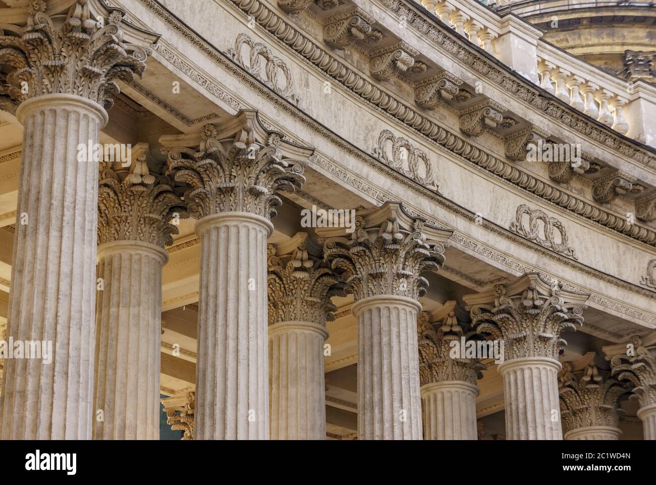Vintage Old Justice Courthouse Column Stock Photo - Alamy
