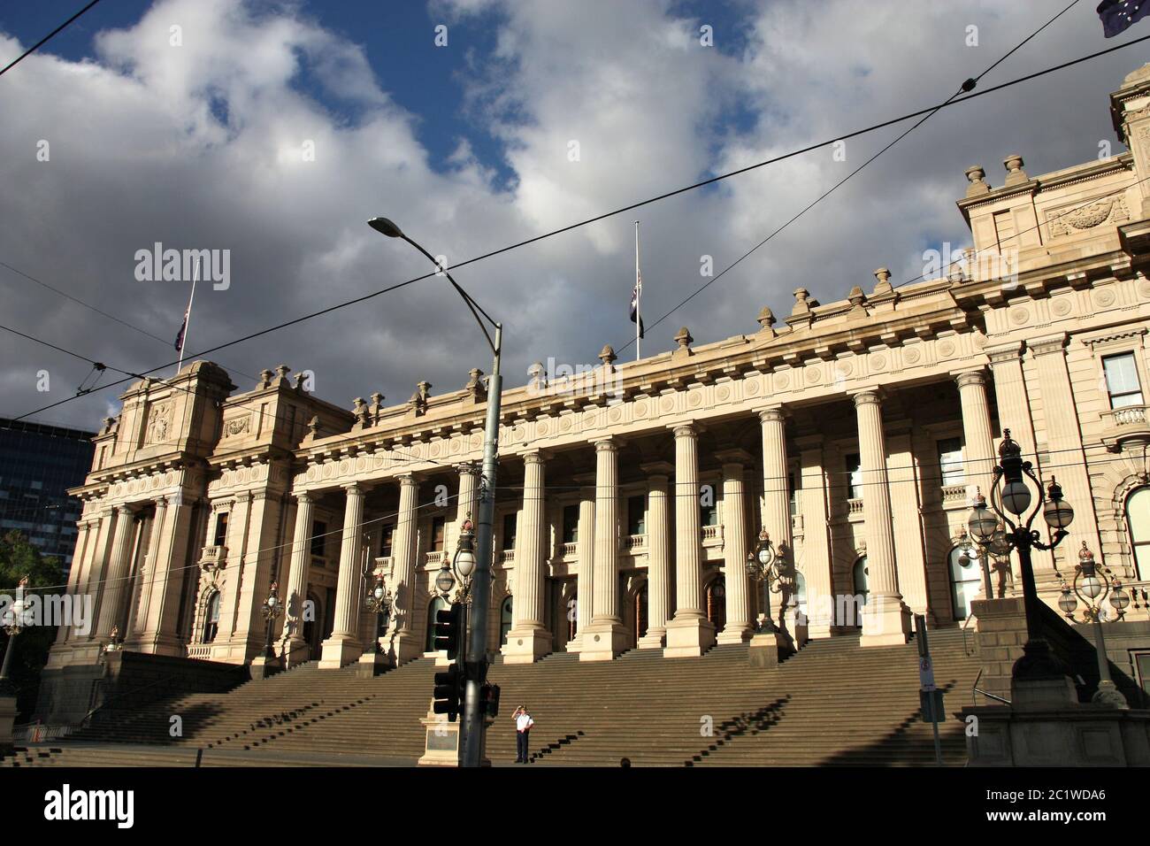 Melbourne australia parliament victoria building architecture hi-res ...