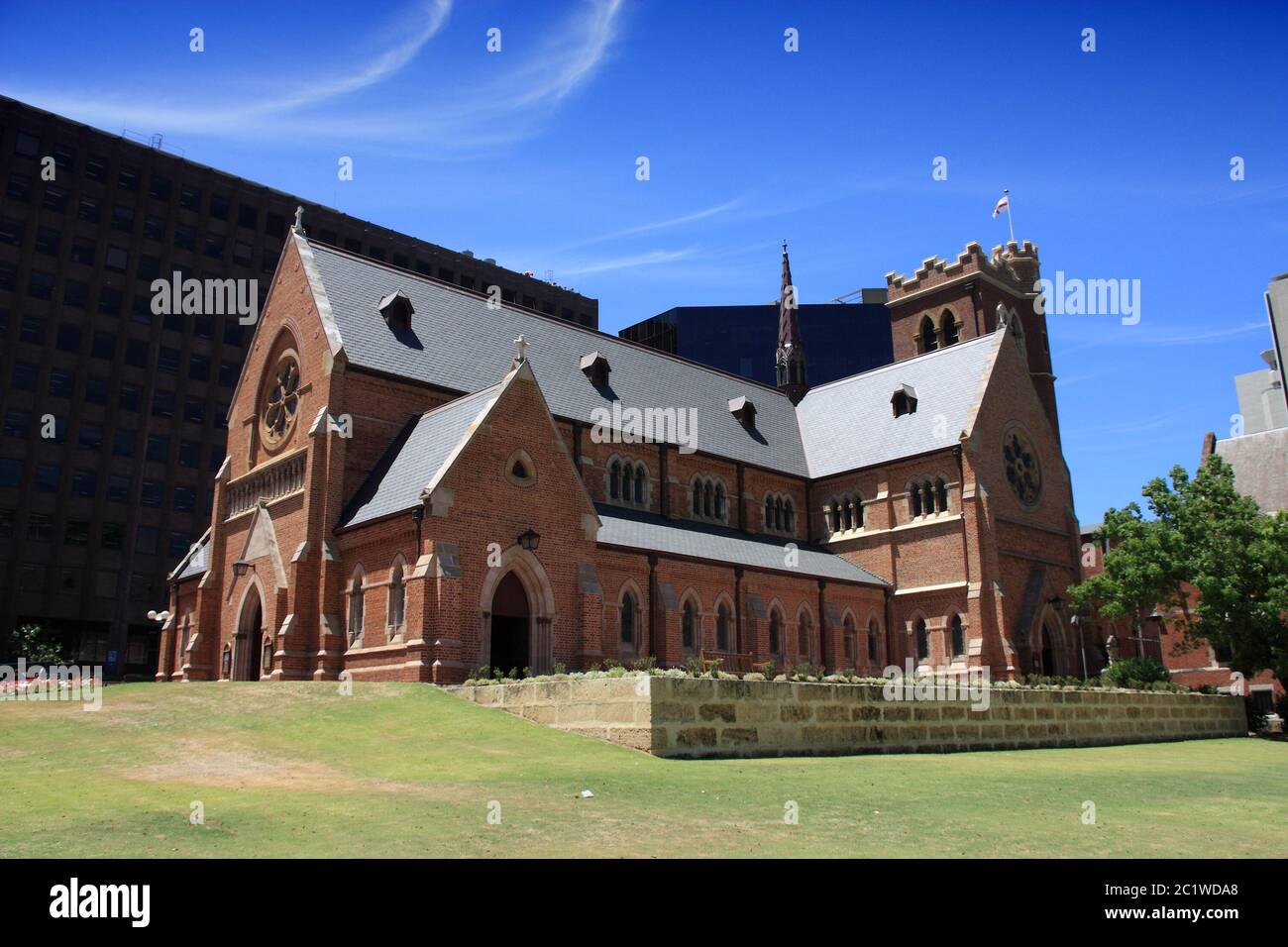 Perth city, Western Australia - St. George's Anglican Cathedral Stock ...