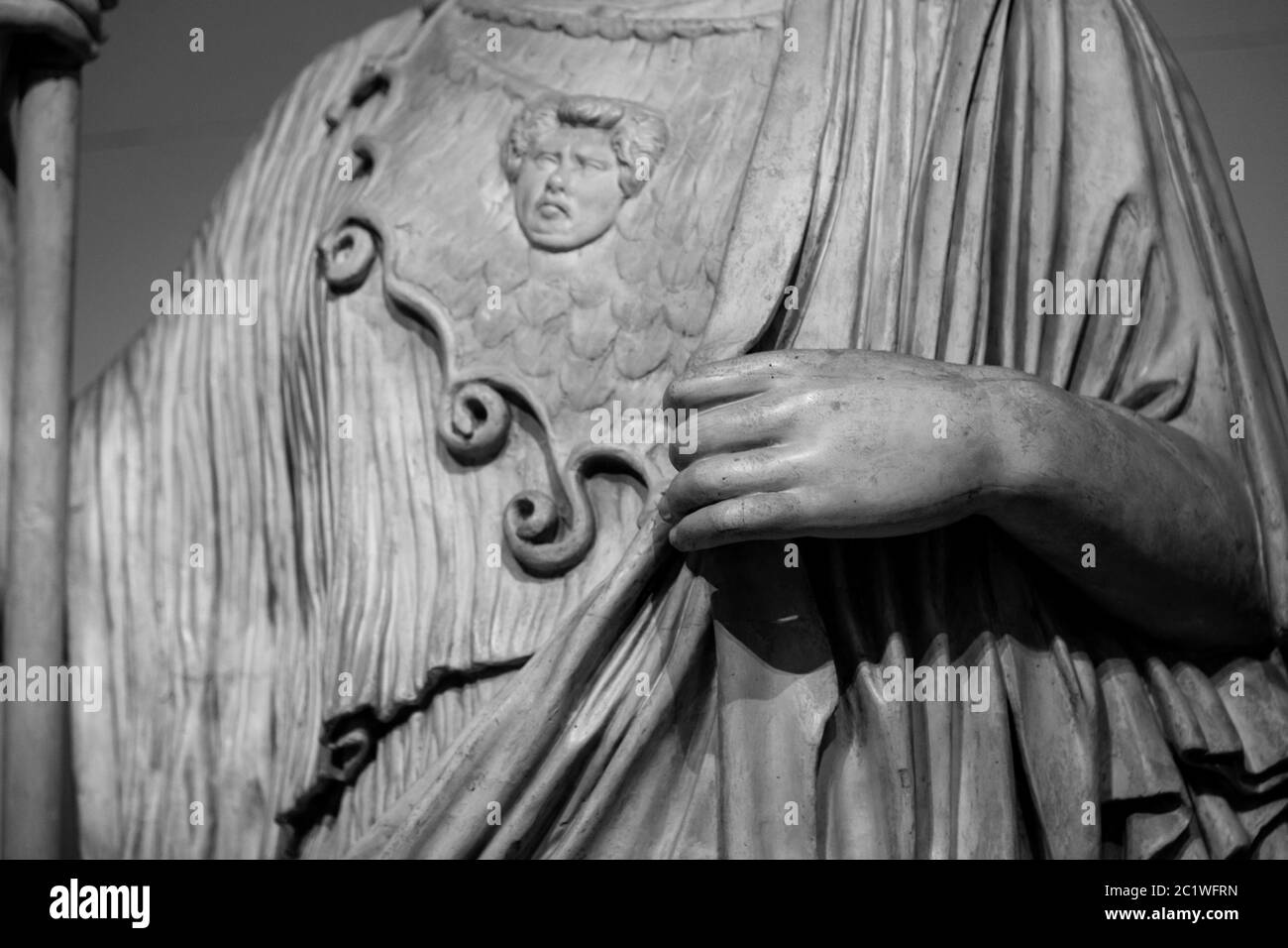 stone statue detail of human hand Stock Photo - Alamy