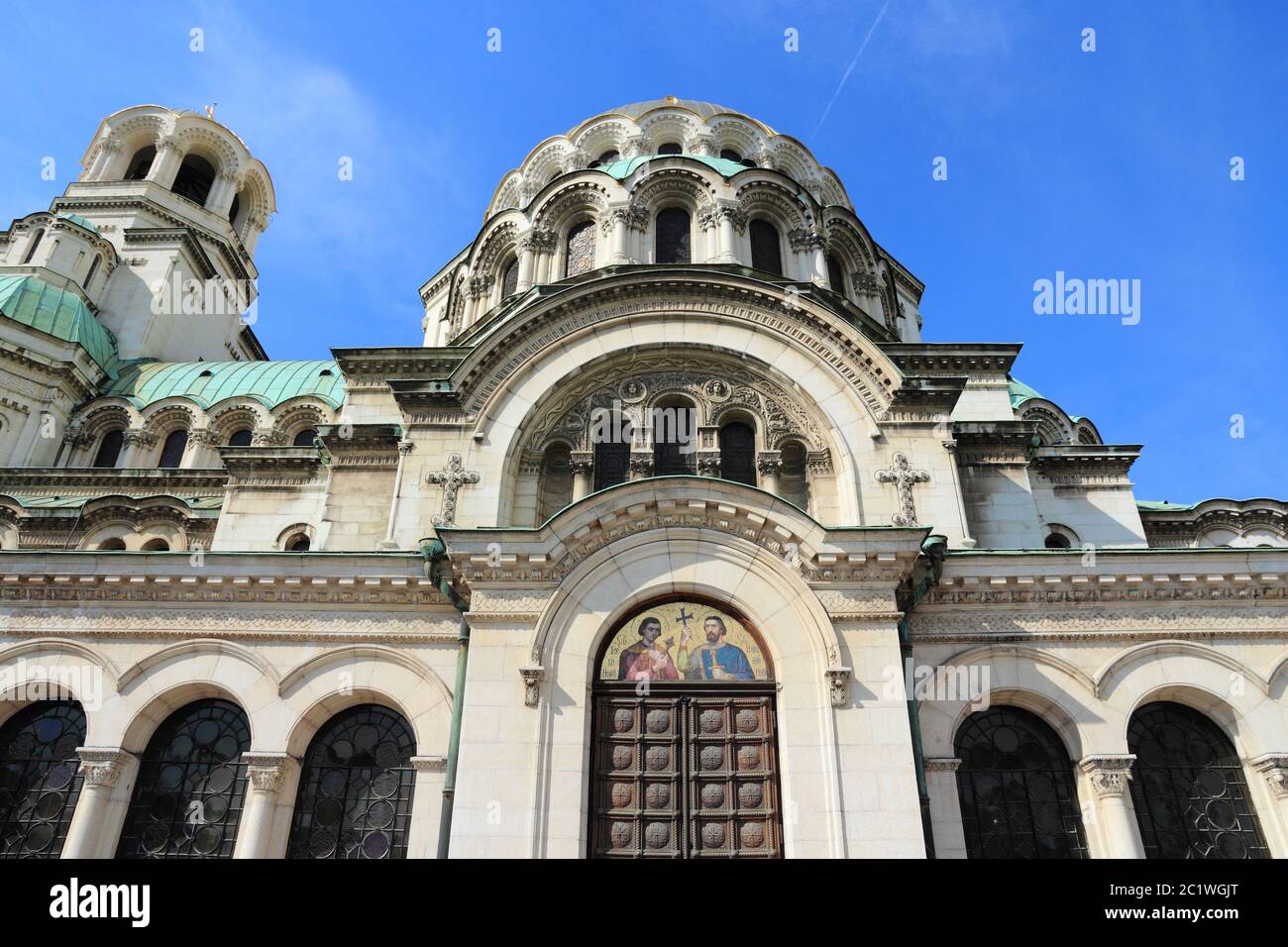Bulgaria - Sofia Cathedral of St. Alexander Nevsky. Balkan landmarks ...