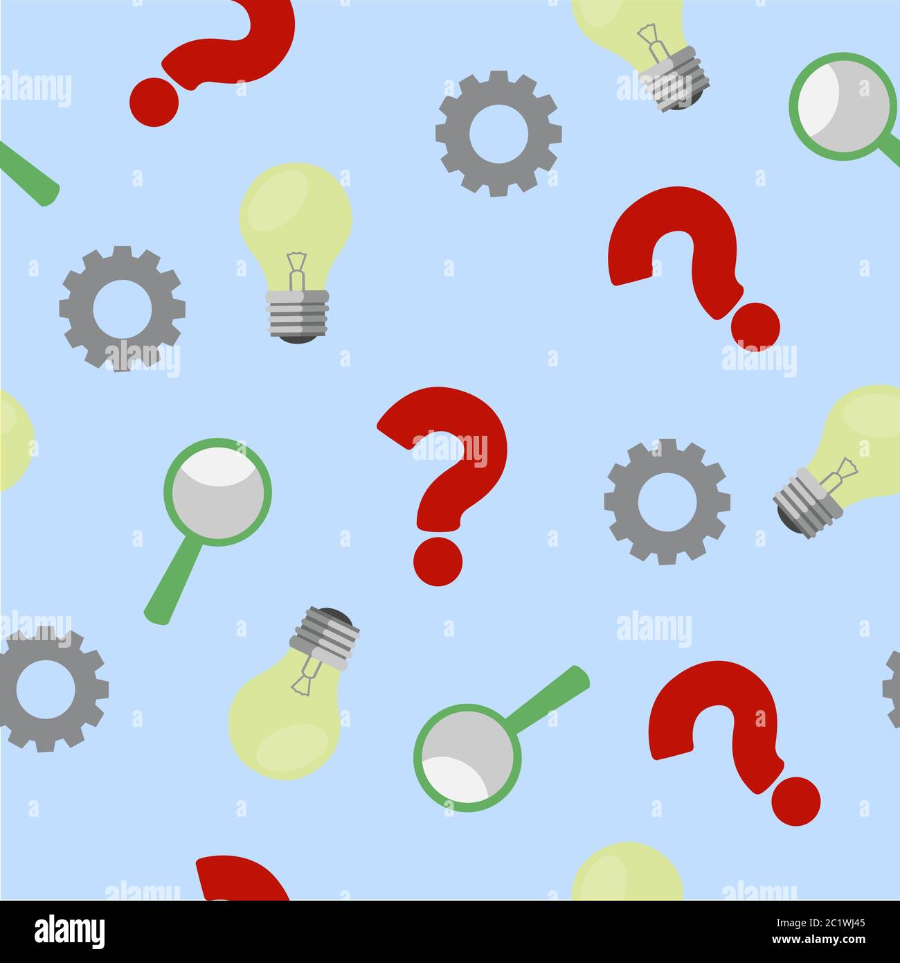 Question mark background seamless Stock Vector Images - Alamy