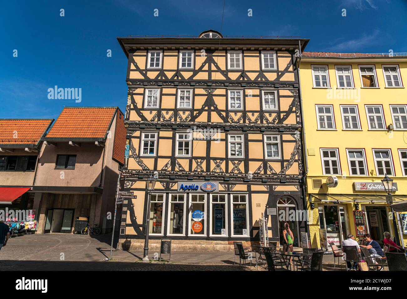 Fachwerk in der Altstadt von Eschwege, Hessen, Deutschland | timber ...