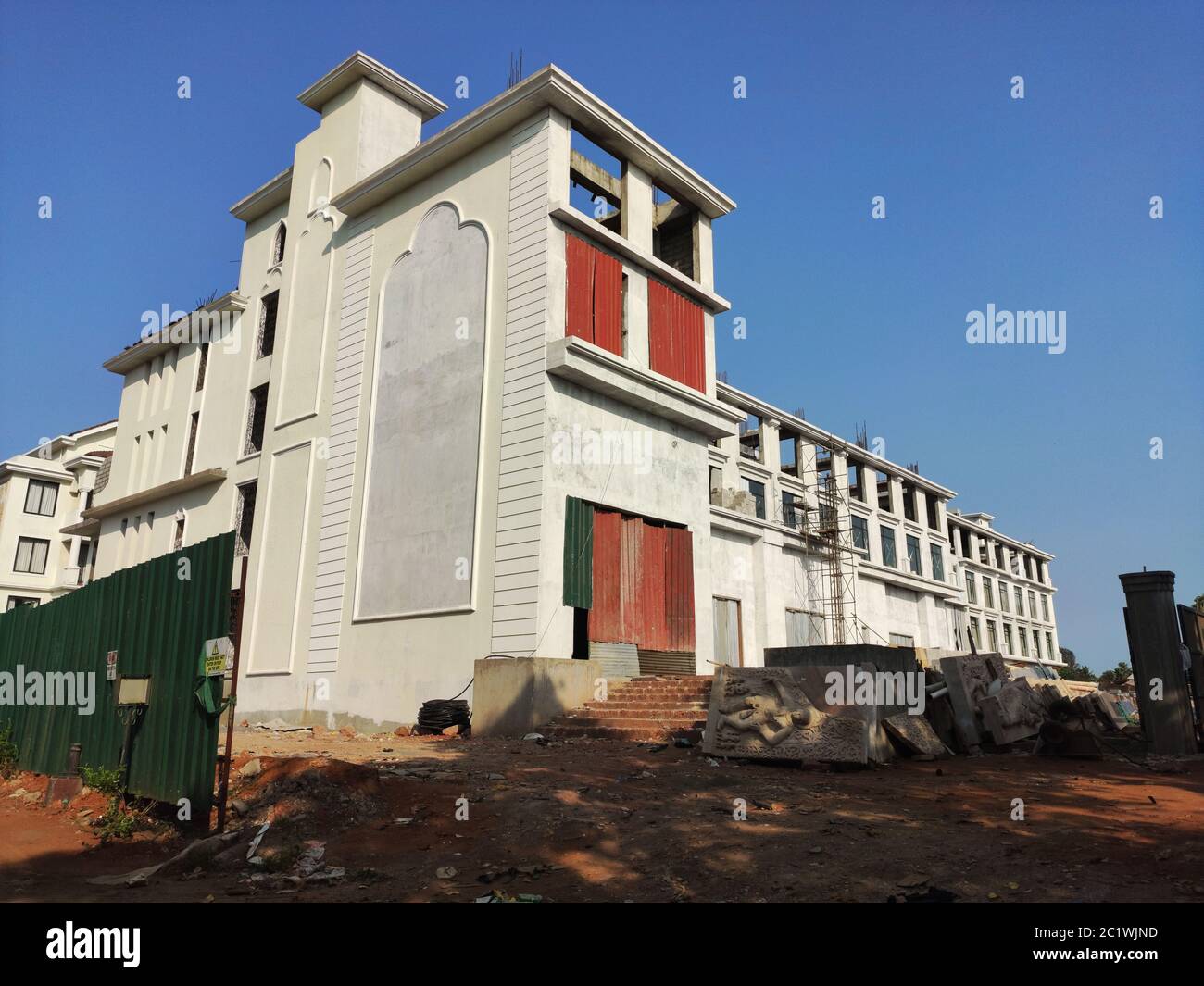 Development at Arpora Goa Stock Photo - Alamy