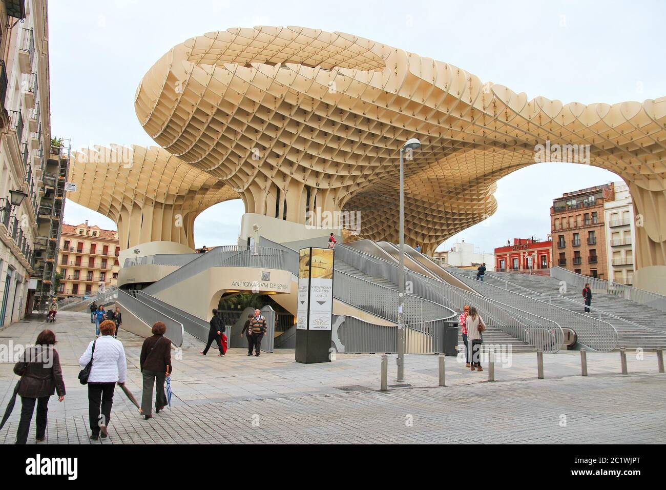 Metropol parasol building hi-res stock photography and images - Alamy