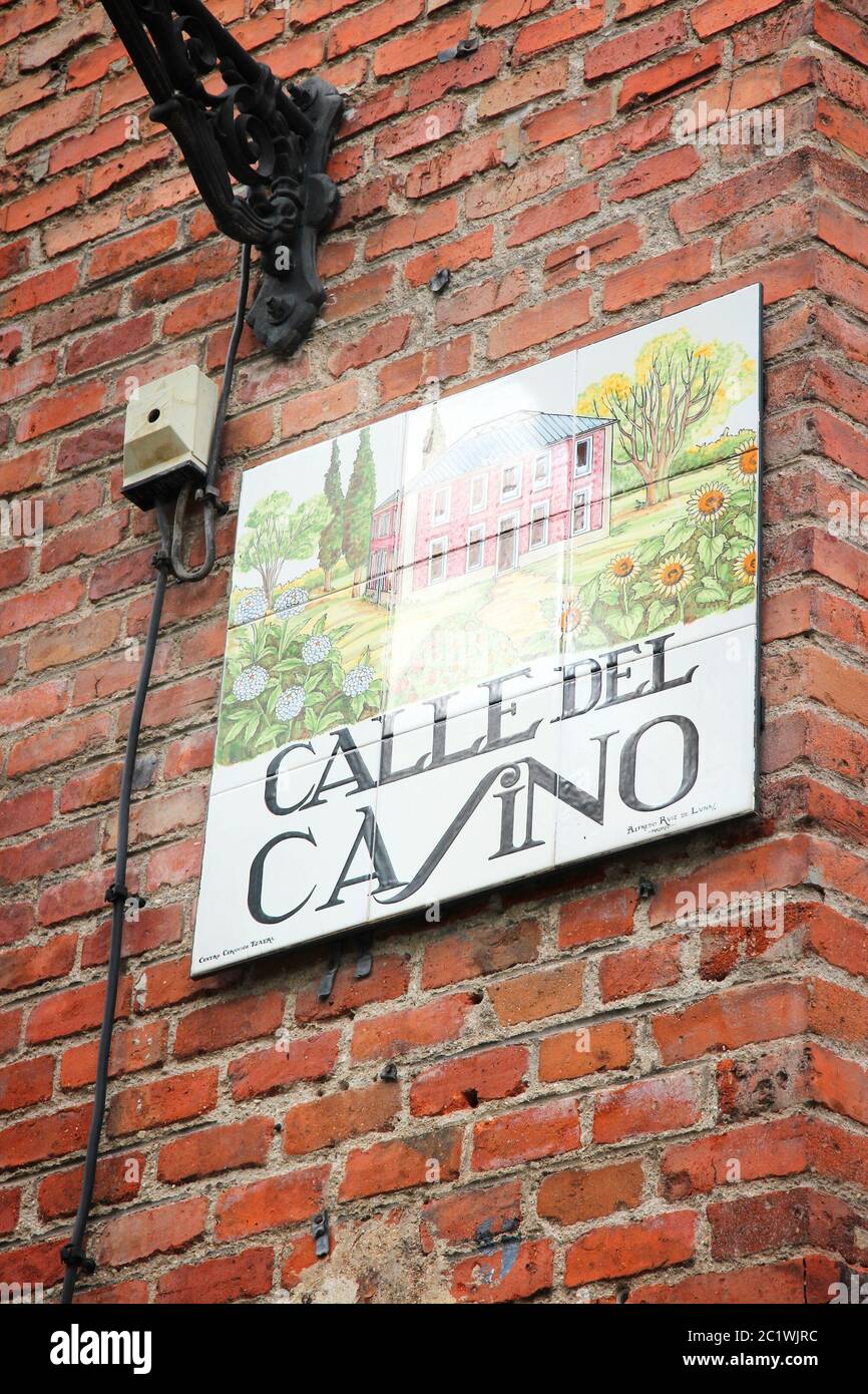 Ceramic street signs hi-res stock photography and images - Alamy