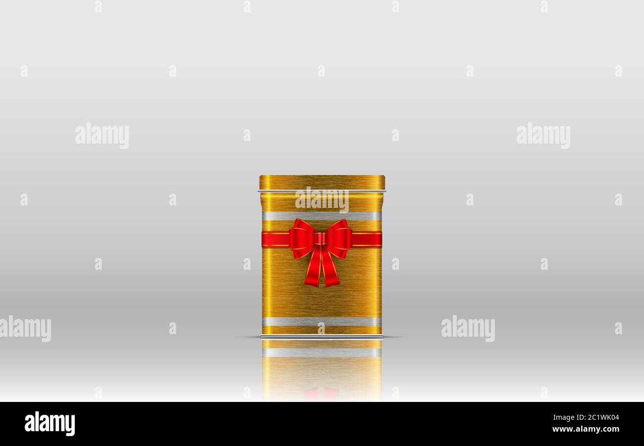 Red white golden christmas Stock Vector Images - Alamy