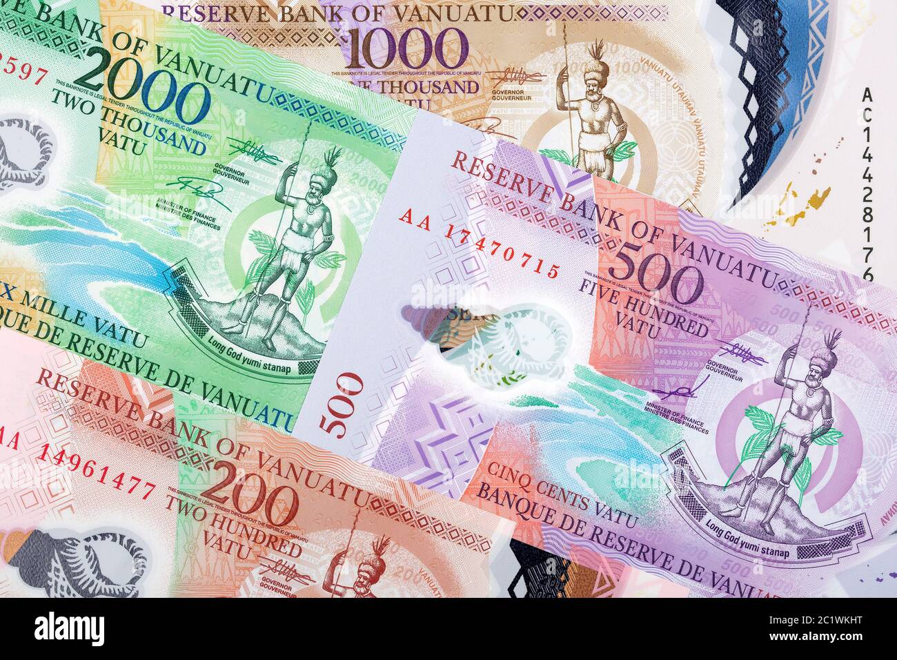 Vanuatu currency hi-res stock photography and images - Alamy