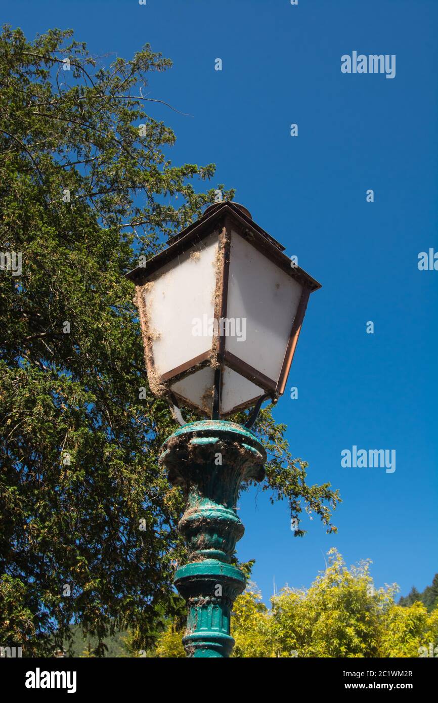 an old lamp in the sun Stock Photo - Alamy