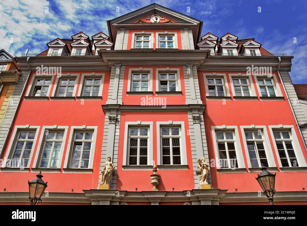 Renovated old building Stock Photo - Alamy