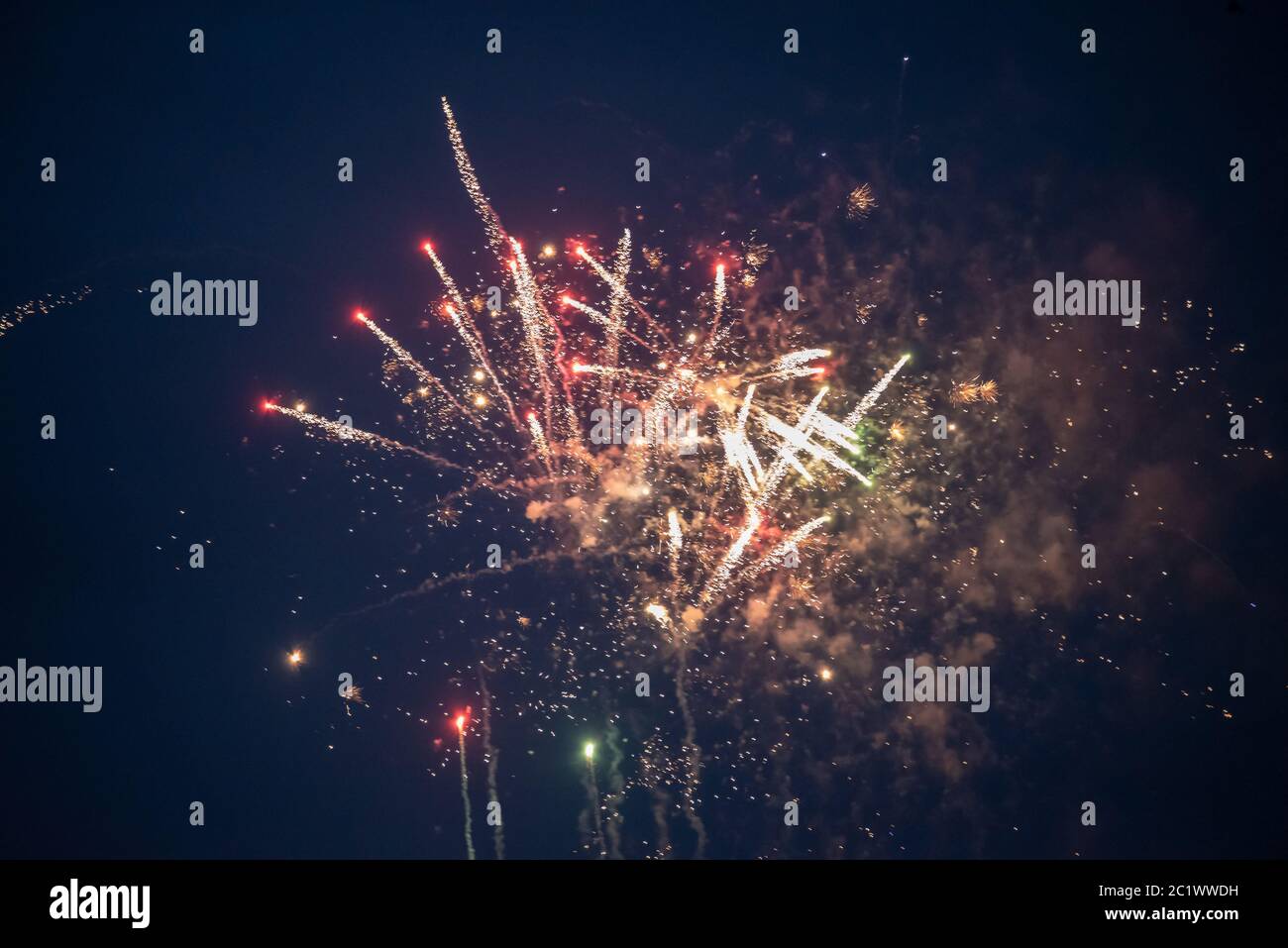 Fire fireworks torch hi-res stock photography and images - Alamy