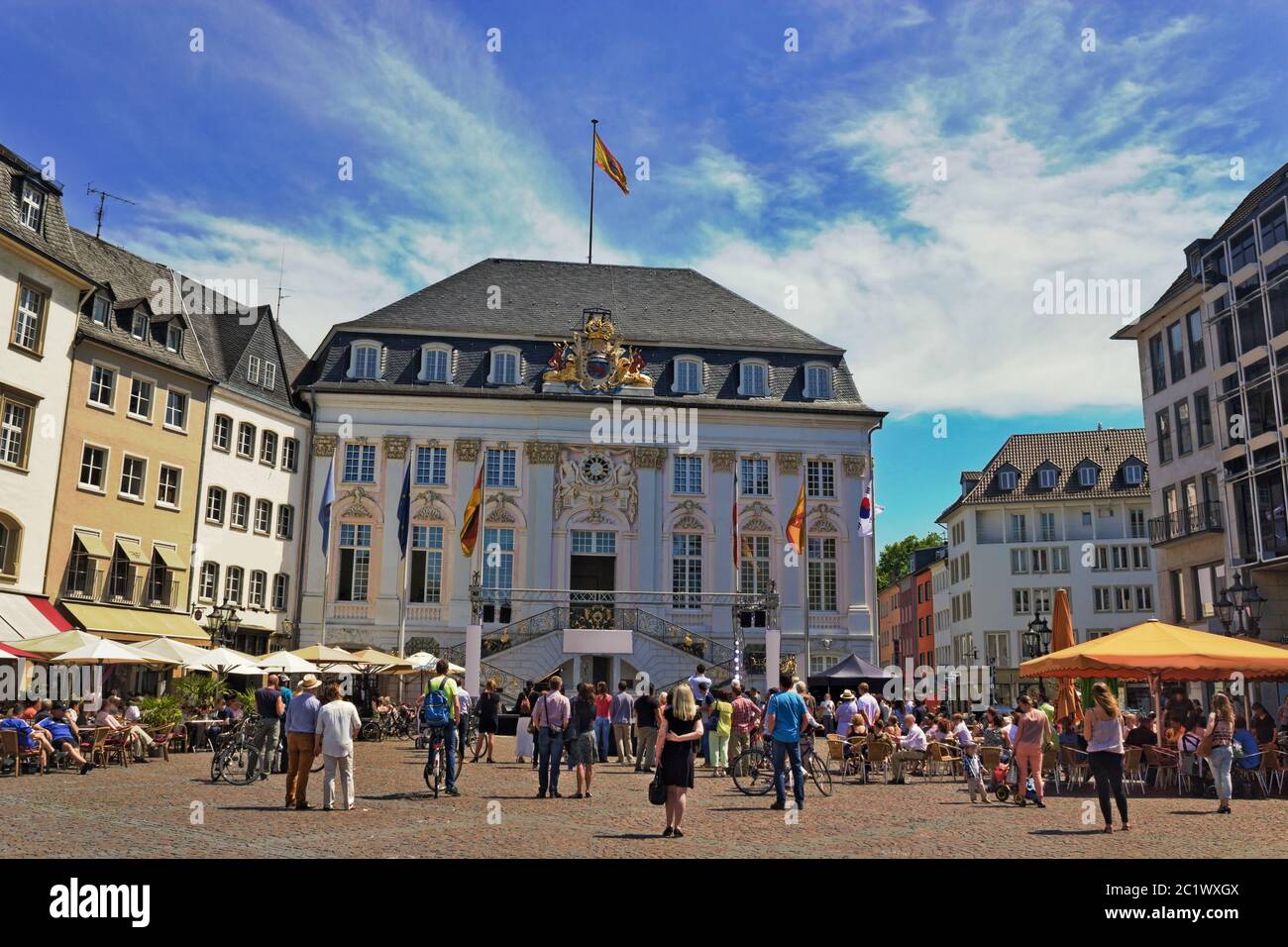 Bonn Old Town Hall Stock Photo - Alamy